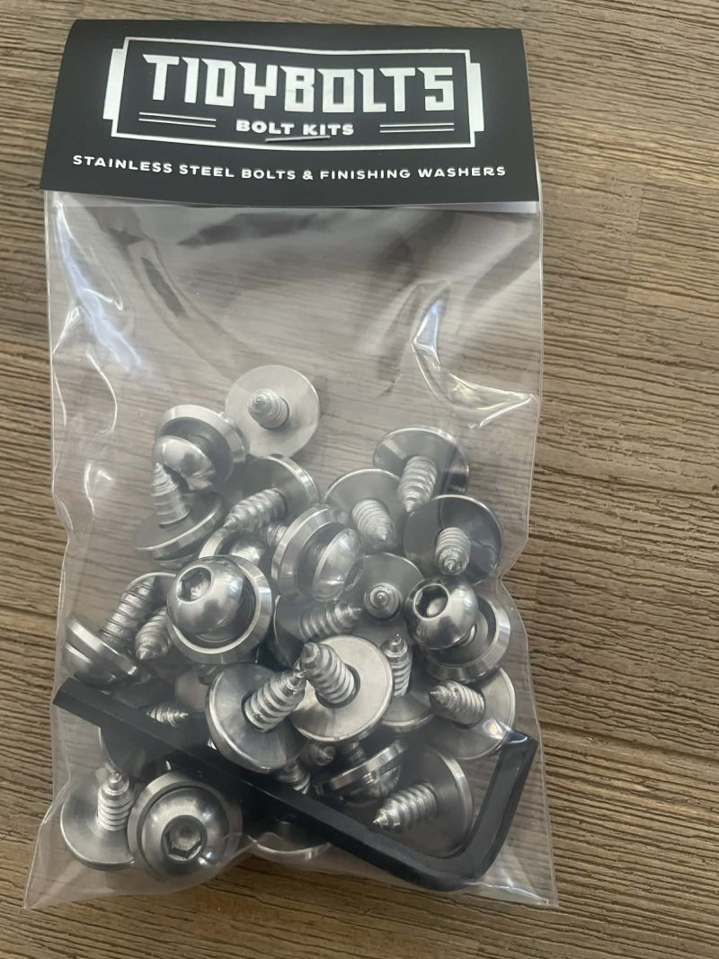 1953 – 56 FX FJ HOLDEN GUARD BOLT KIT – TIDY BOLTS